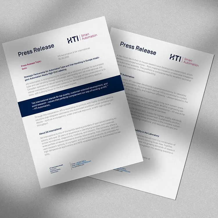 HTI Automation & GA International | New Partnership for Laboratory ...